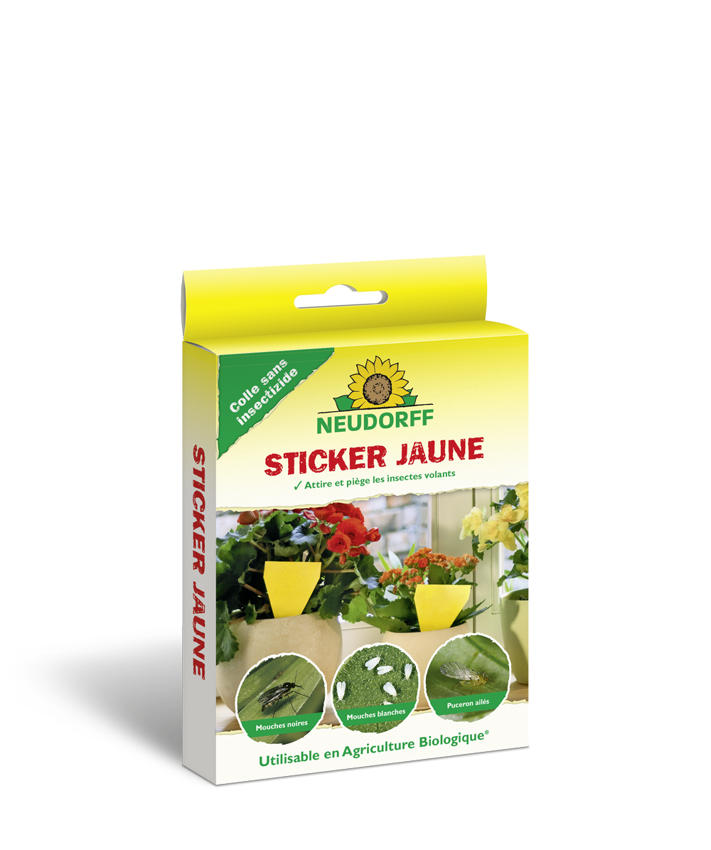 Neudorff : Sticker jaune